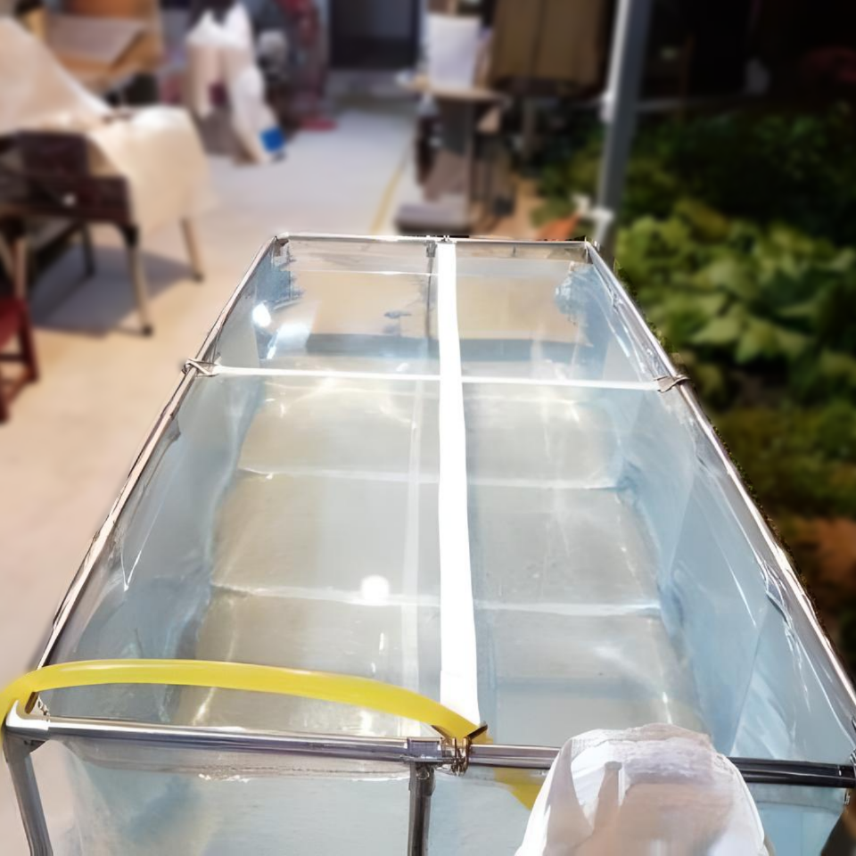 75-500 Gallons Clear Portable Koi Show Tank | Ideal for Breeding, Aqua ...