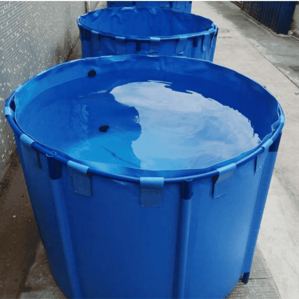 180-300 Gallons Round Aquaculture Aquaponic Breeding Fish Farm Aquarium ...